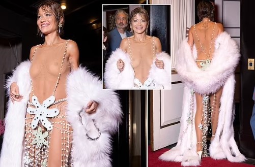 Rita Ora steals the show in a revealing gown at the Met Gala Rita Ora steals the show in a revealing gown at the Met Gala