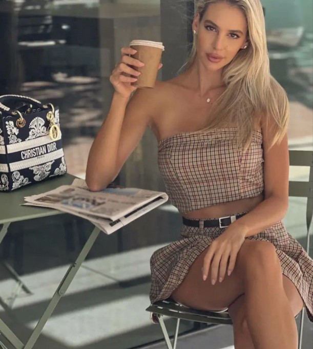 Golf Influencer Bri Teresi Stuns Fans With Coffee Run Outfit